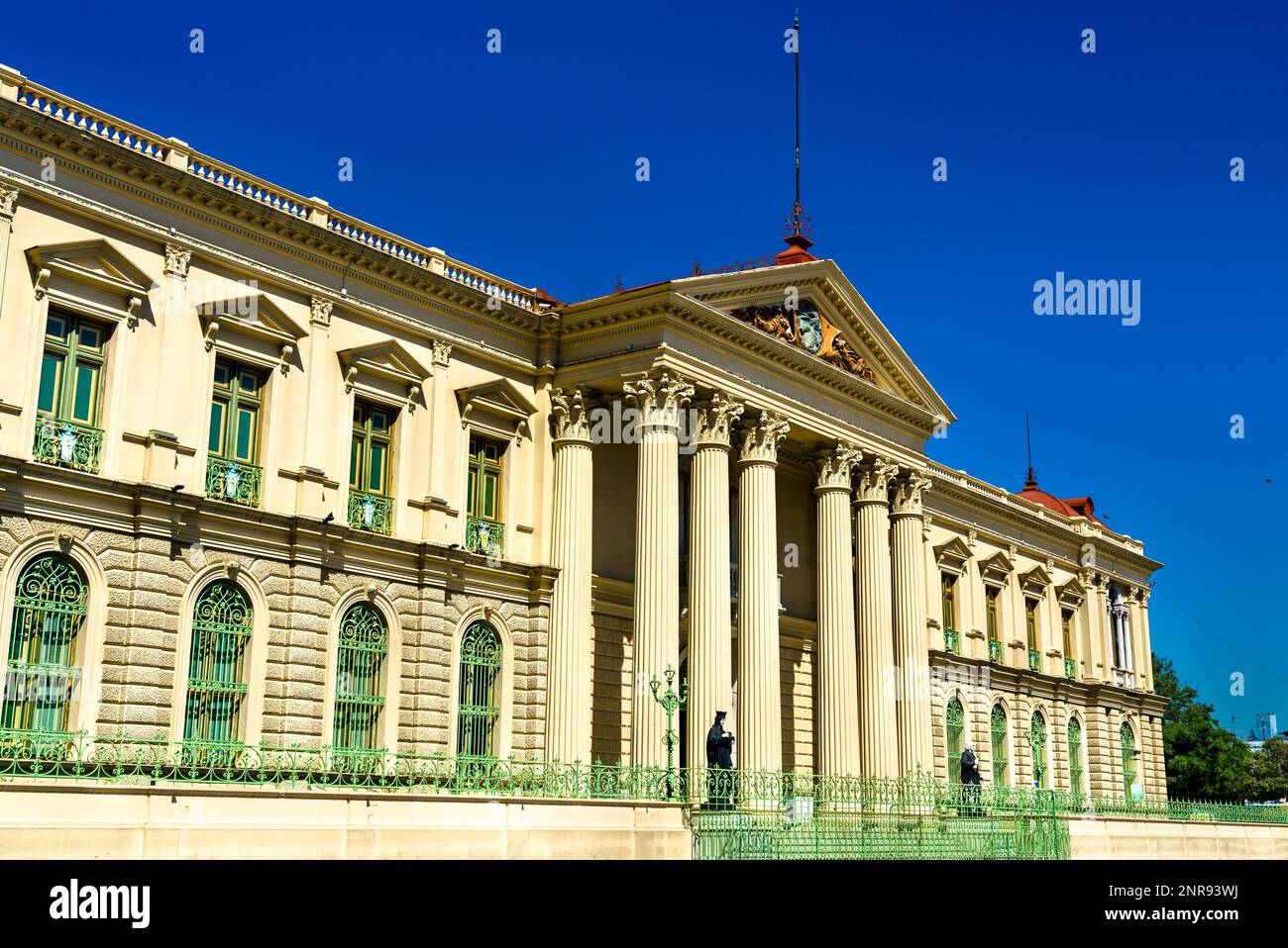 National Palace of El Salvador, a historic building on Plaza Barrios in ...