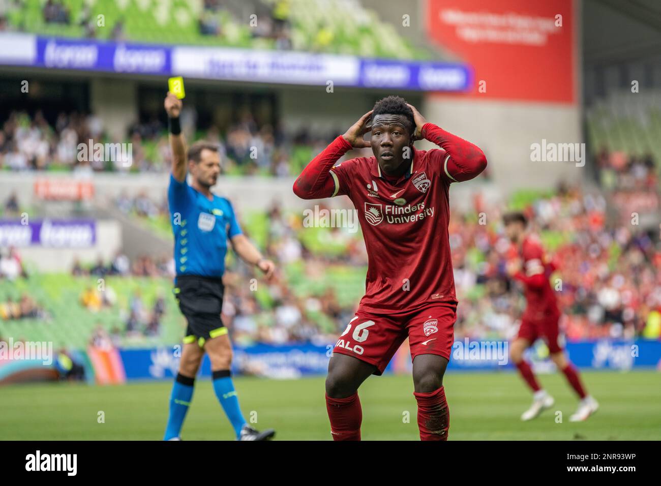 AAMI Park, Melbourne, Australia. 26 February, 2023. Adelaide United's ...