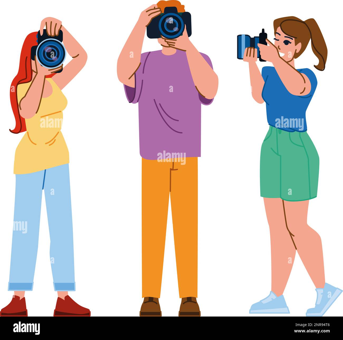 photographer photo vector Stock Vector Image & Art - Alamy