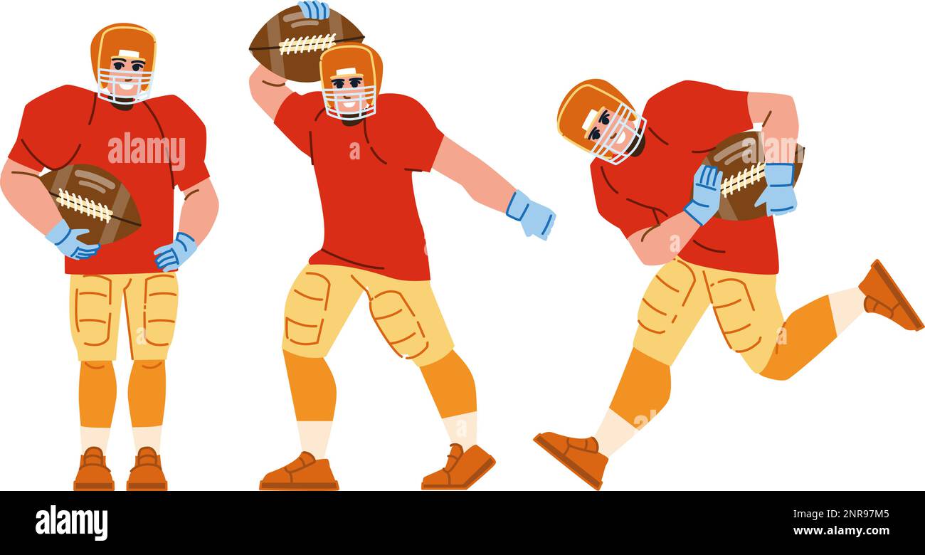 american football vector Stock Vector Image & Art - Alamy