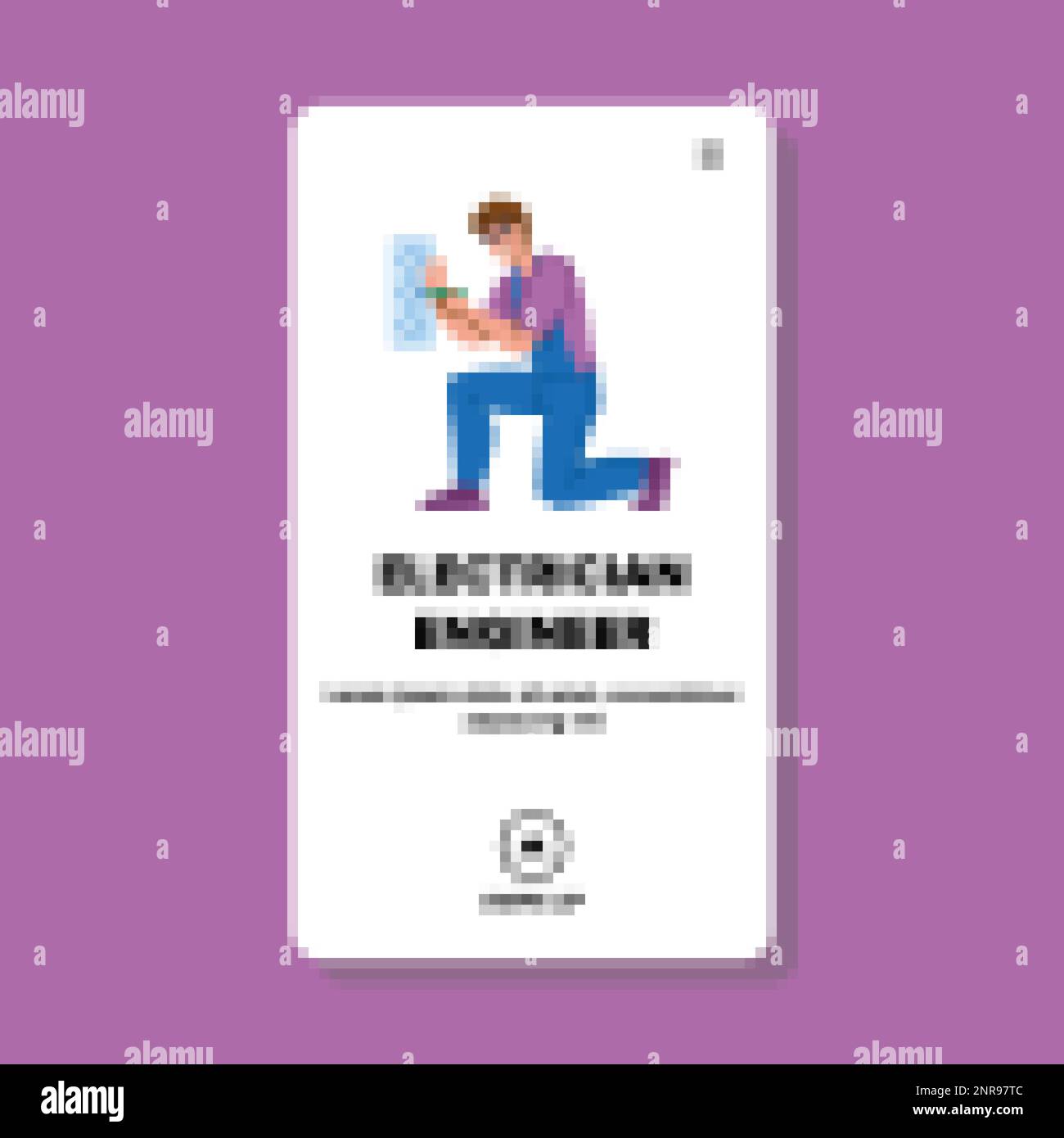 electrician engineer vector Stock Vector Image & Art - Alamy