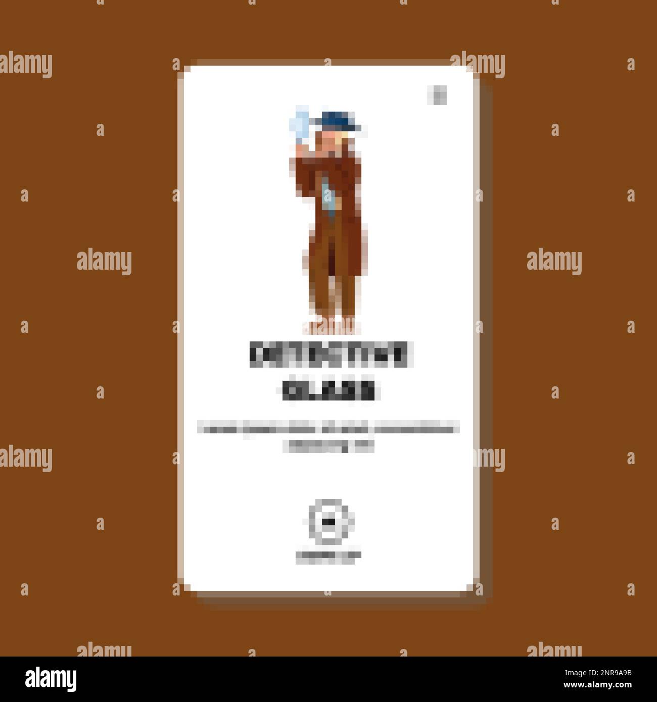 detective glass vector Stock Vector Image & Art - Alamy