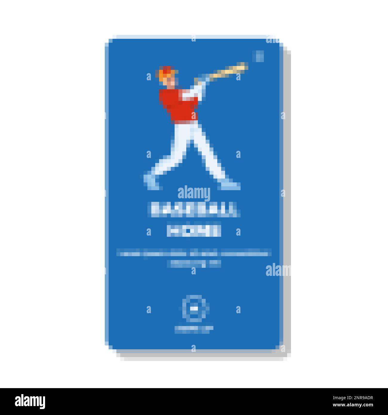 baseball home vector Stock Vector Image & Art - Alamy