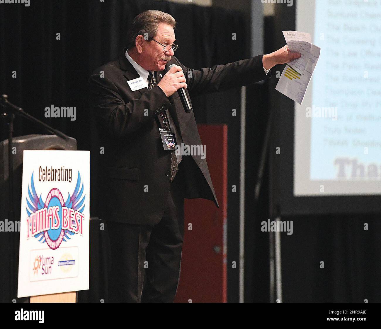 John Courtis, executive director of the Yuma County Chamber of Commerce ...