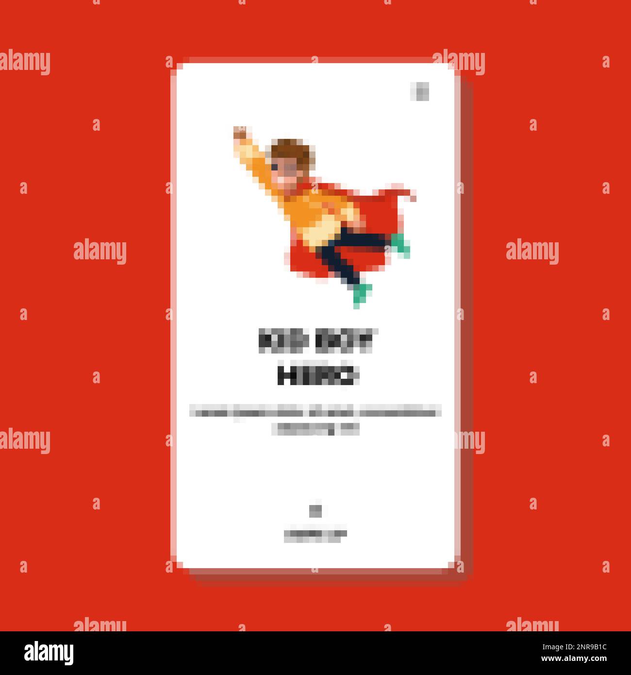 kid boy hero vector Stock Vector Image & Art - Alamy
