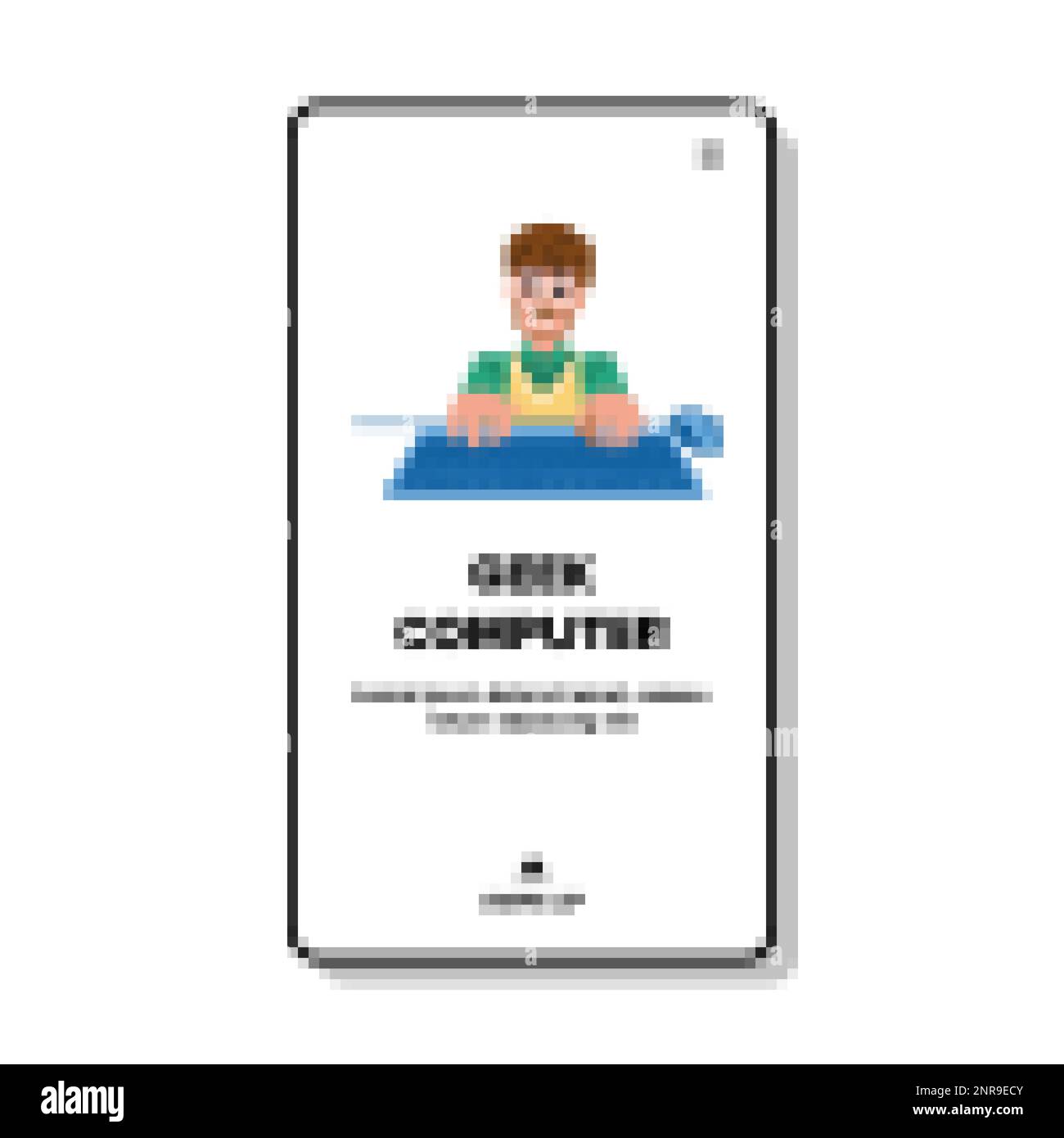 Geek Computer Vector Stock Vector Image And Art Alamy