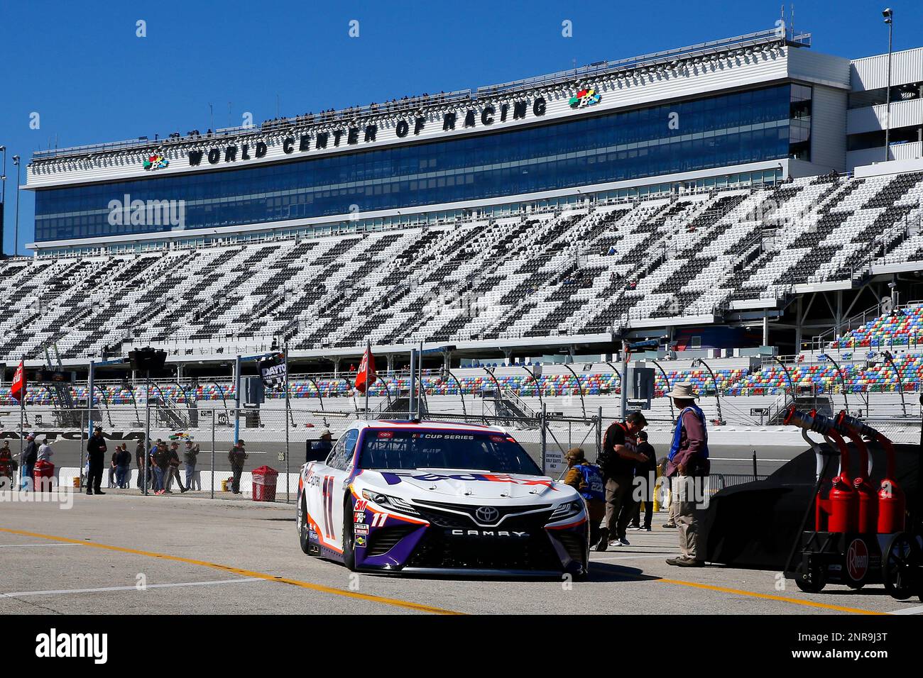 #11: Denny Hamlin, Joe Gibbs Racing, Toyota Camry FedEx Express during ...