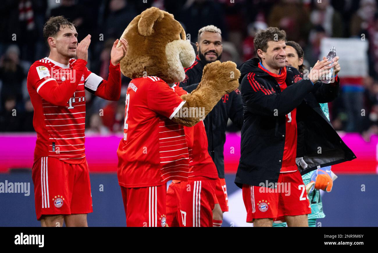 Munich, Germany. 26th Feb, 2023. Soccer: Bundesliga, Bayern Munich - 1. FC Union Berlin ...