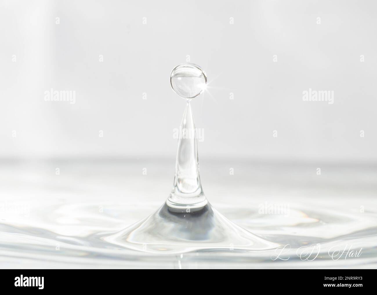Drop water ripples hi-res stock photography and images - Alamy