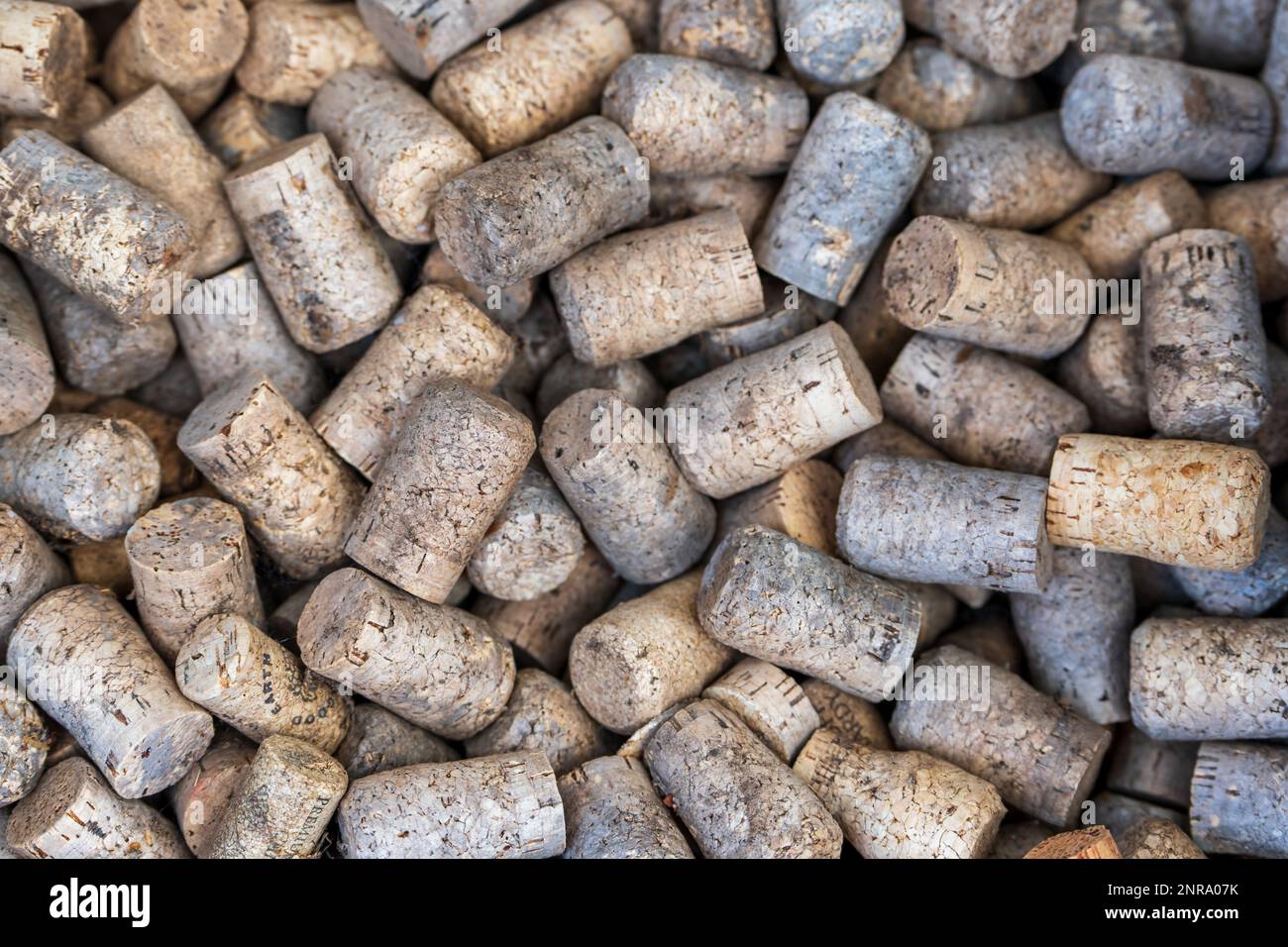 Collection of old wine bottle corks Stock Photo - Alamy