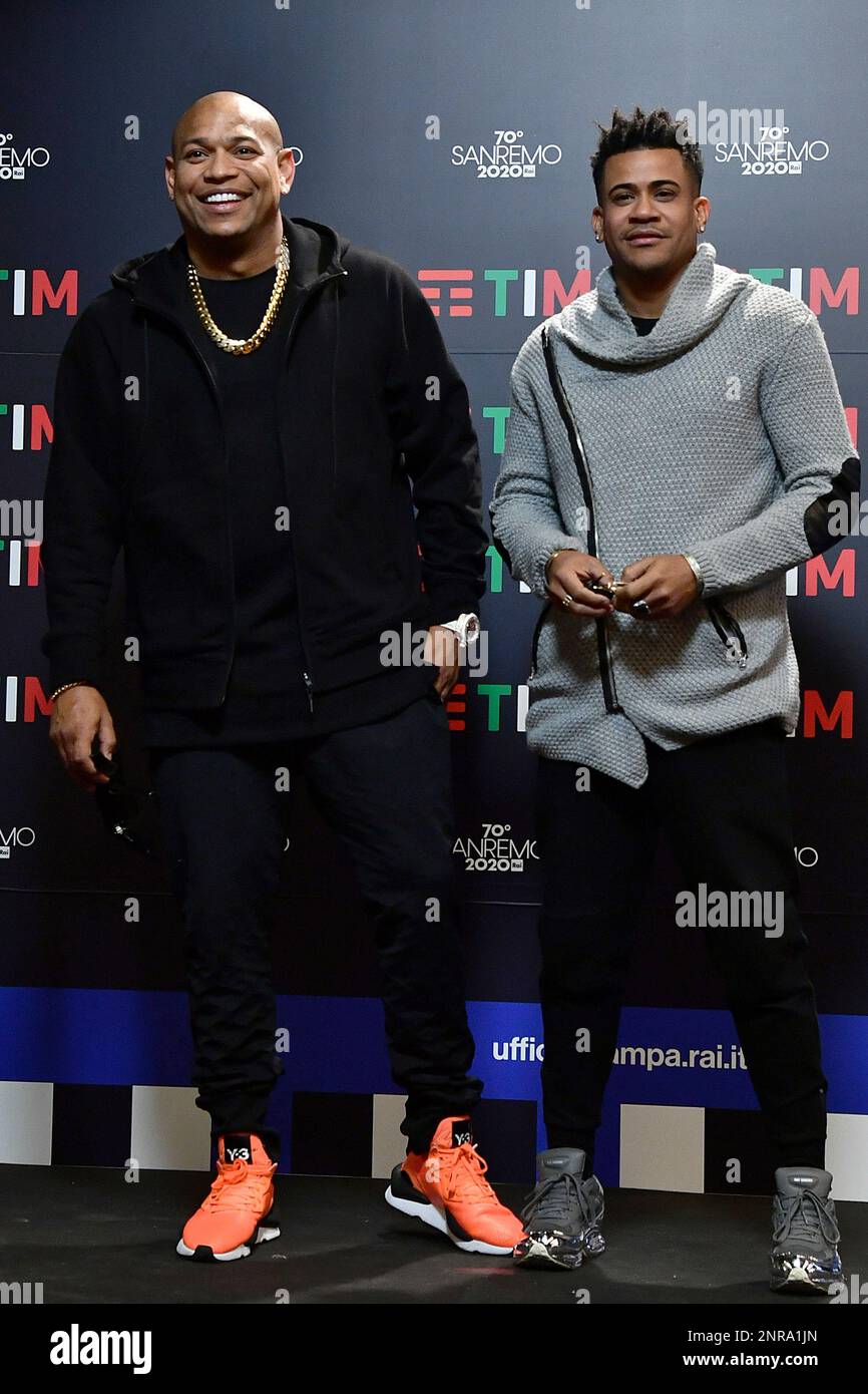 Alexander Delgado, left, and Randy Malcom Martinez of "Gente de Zona ...