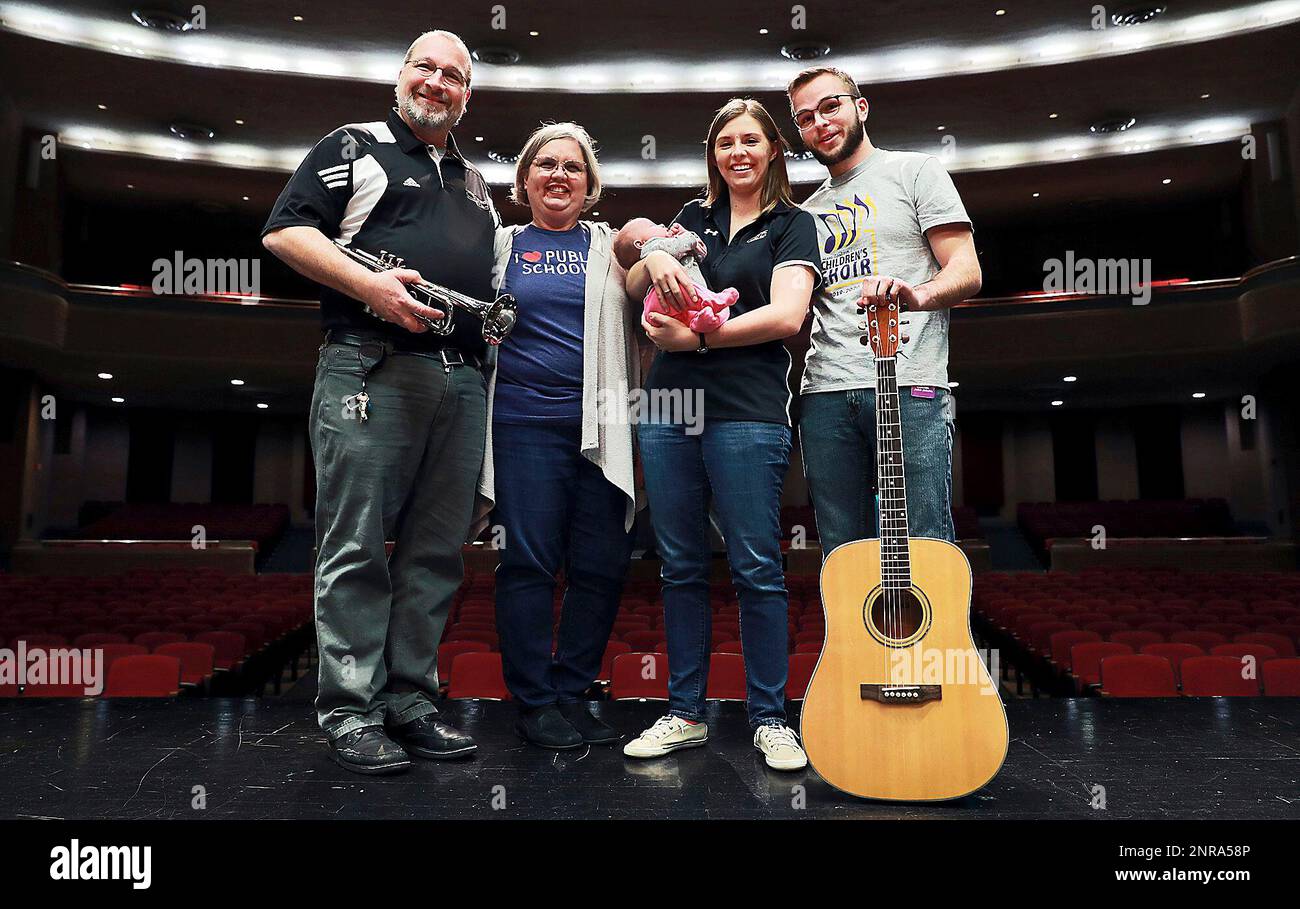 Members of the Jacobs family, including, from left, John Jacobs, his ...