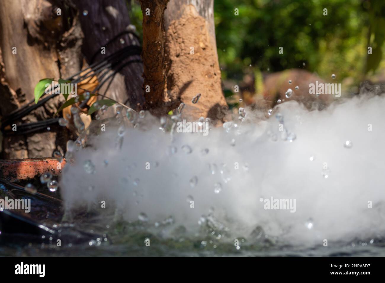 Blue smoke thailand hi-res stock photography and images - Alamy