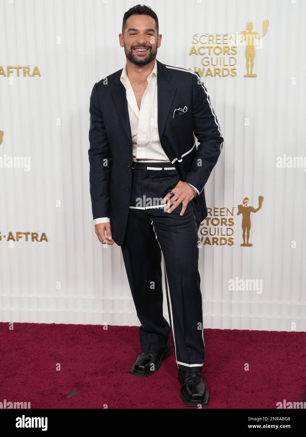Los Angeles, USA. 26th Feb, 2023. Johnny Sibilly arrives at the 29th ...