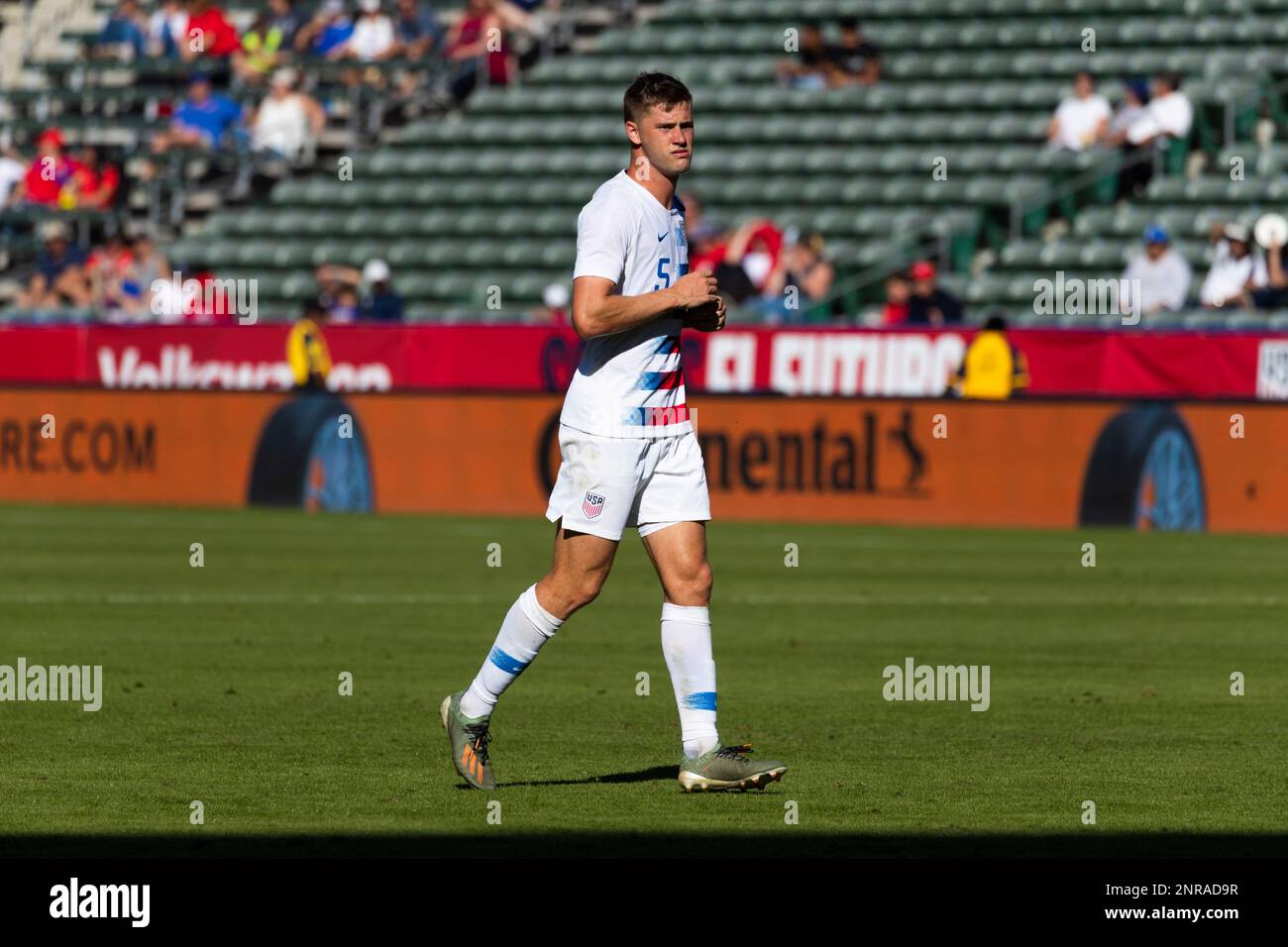LOS ANGELES, CA - FEBRUARY 01: United States defender Walker Zimmerman ...