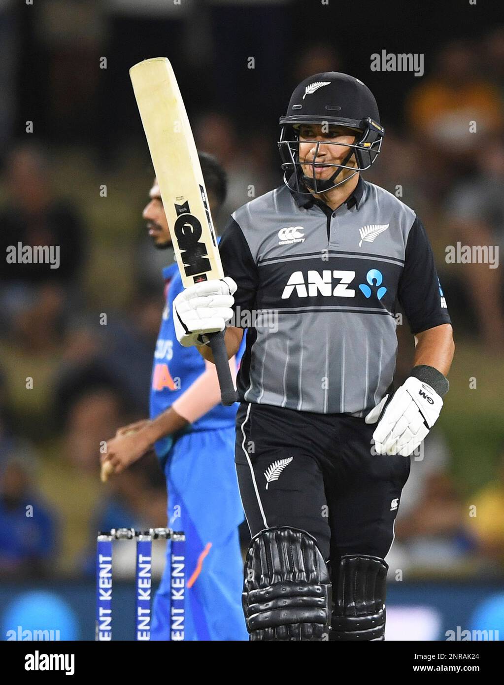 New Zealand's Ross Taylor 50 not out during the Twenty/20 cricket ...