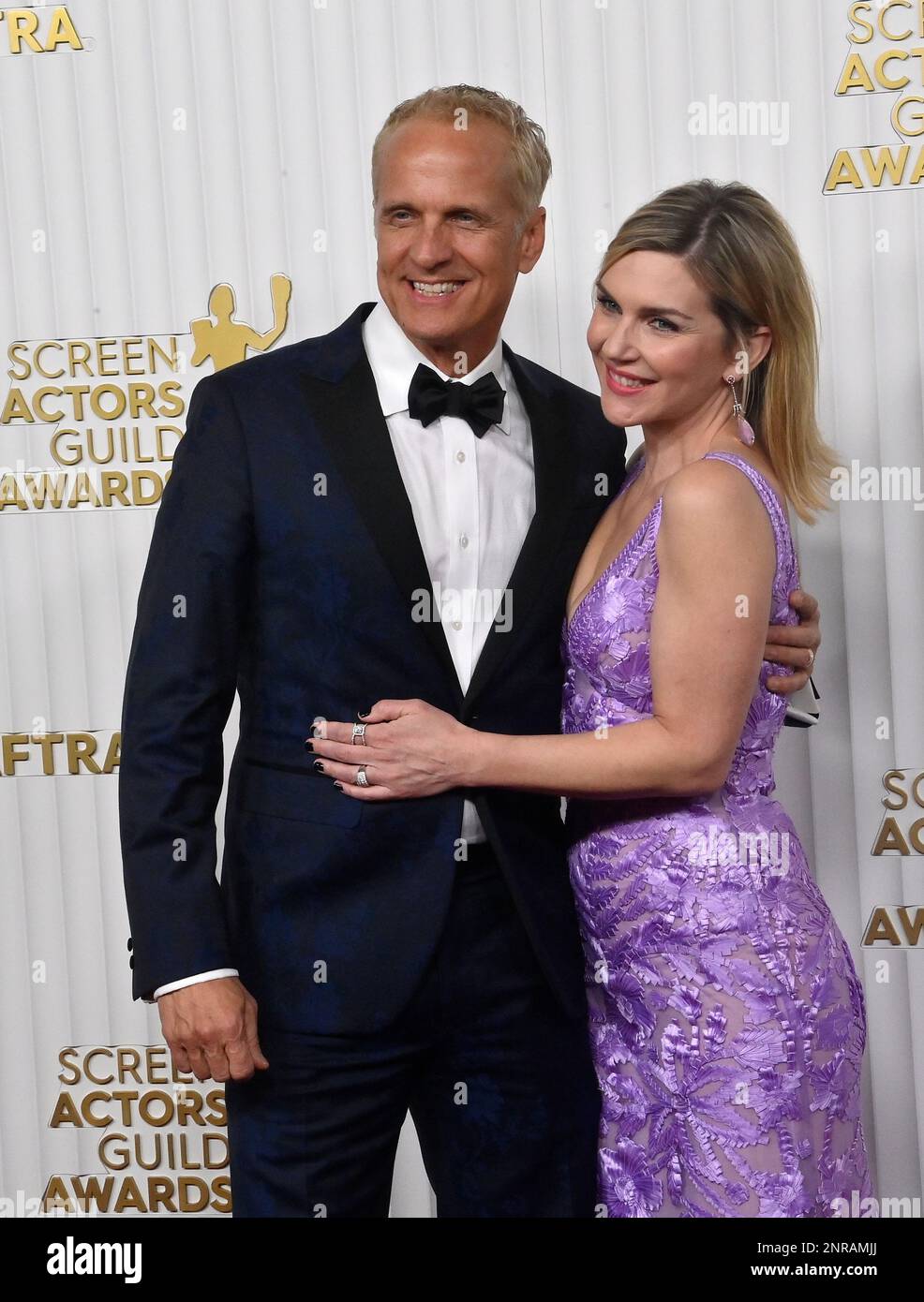 Los Angeles, United States. 26th Feb, 2023. Patrick Fabian and Rhea ...