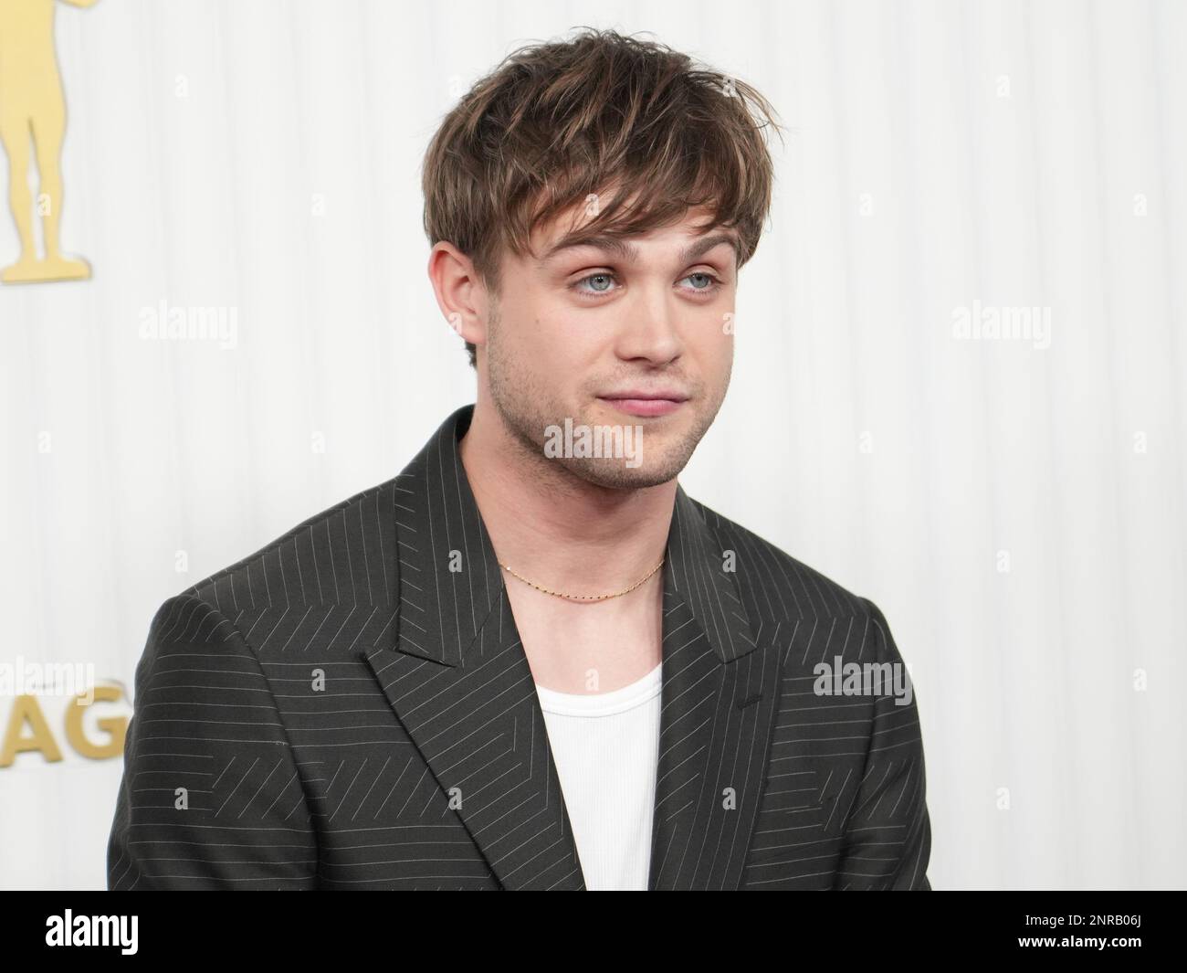 Los Angeles, USA. 26th Feb, 2023. Leo Woodall arrives at the 29th ...