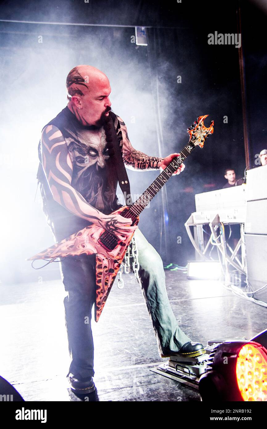 Kerry King of Slayer performs during the 2015 Motorhead MotorBoat ...
