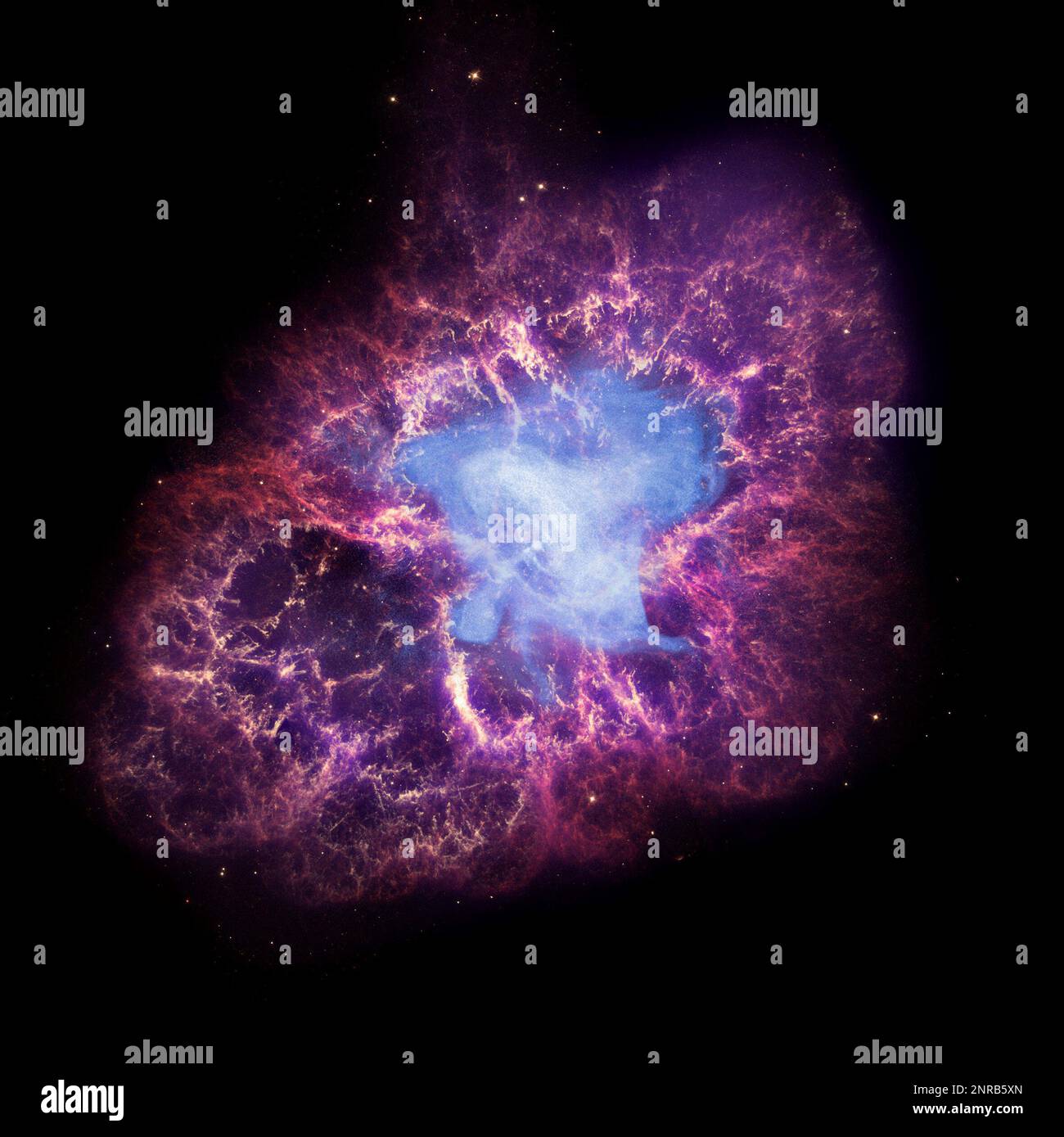 This composite image made available by NASA shows a neutron star ...