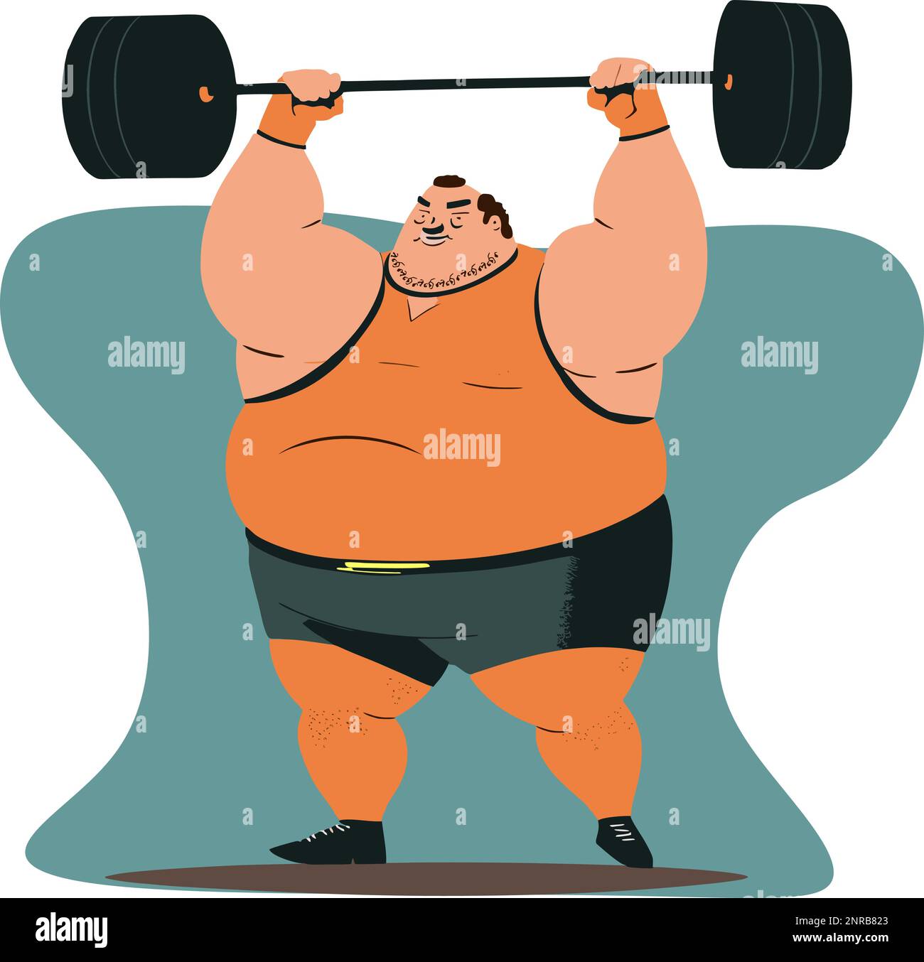 Barbell coach Stock Vector Images - Alamy