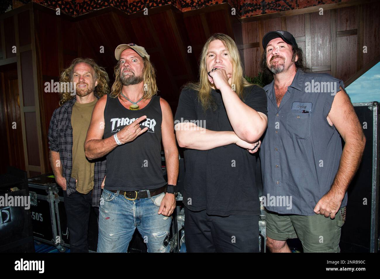 Mike Dean, Pepper Keenan, Reed Mullin and Woody Weatherman of Corrosion ...