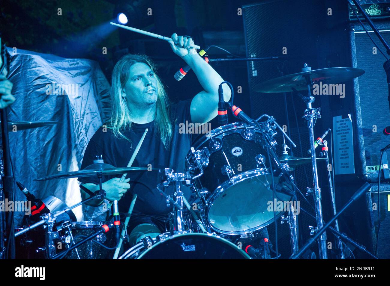 Reed Mullin of Corrosion of Conformity performs during the 2015 ...
