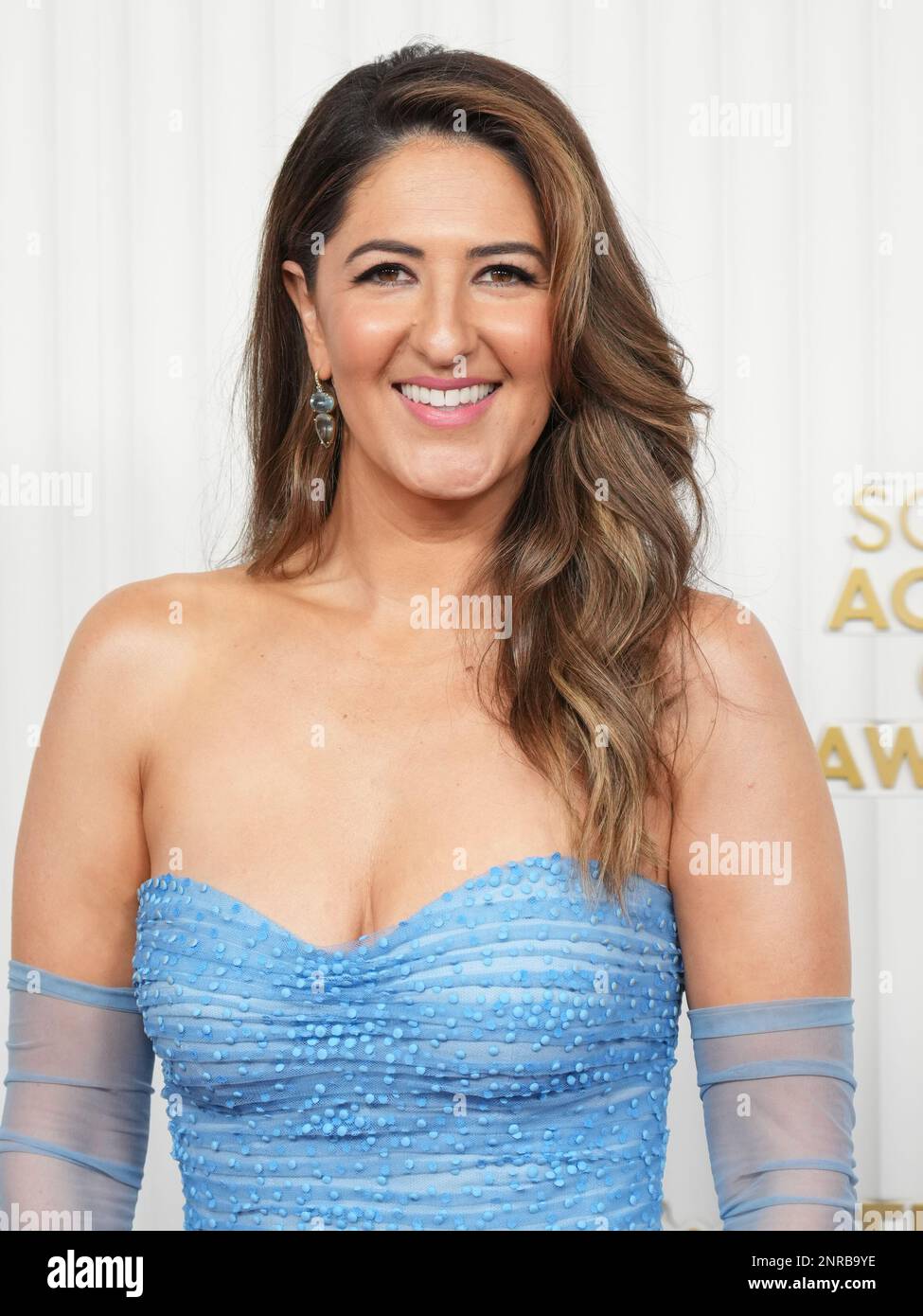 Los Angeles, USA. 26th Feb, 2023. D'Arcy Carden arrives at the 29th Annual Screen Actors Guild ...