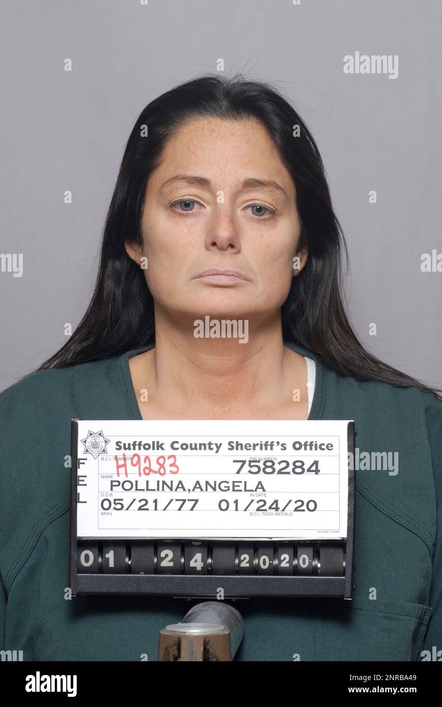 This Jan. 24, 2020 photo provided by the Suffolk County Sheriff's ...