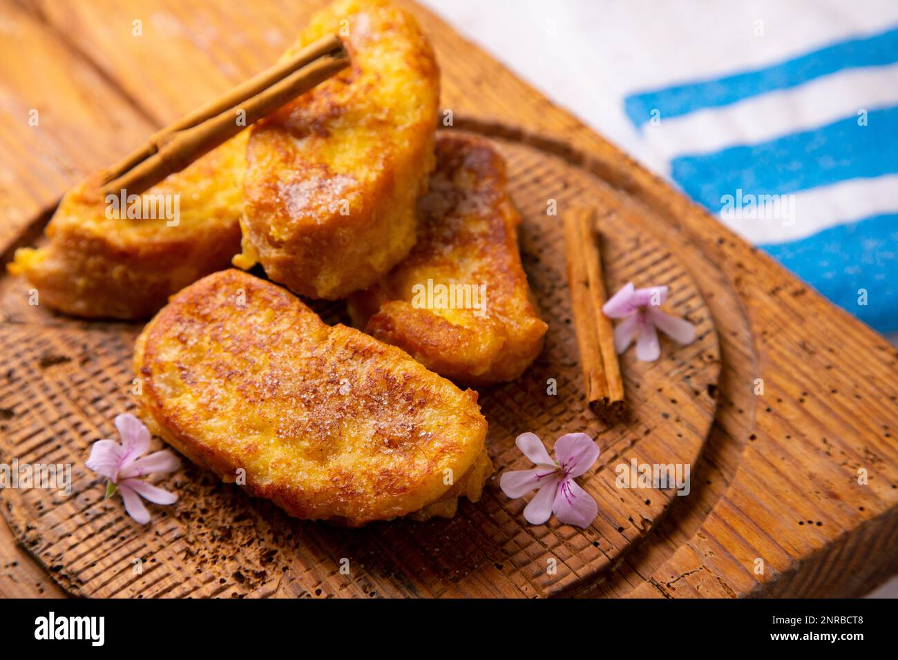 The torrija or torreja, also called French toast, is a dish made from a ...