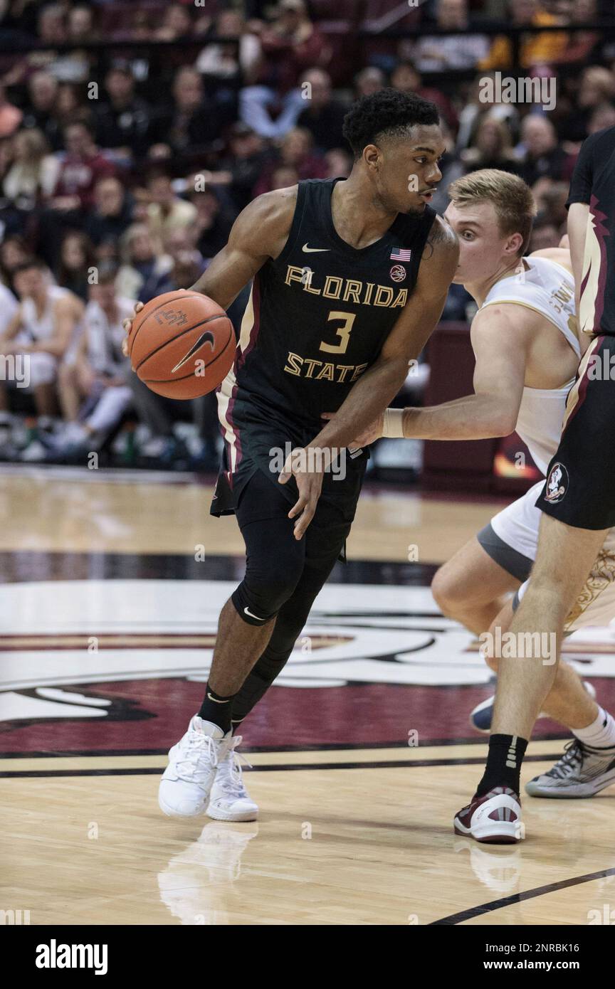TALLAHASSEE, FL - JANUARY 25: Florida State guard Trent Forrest (3 ...