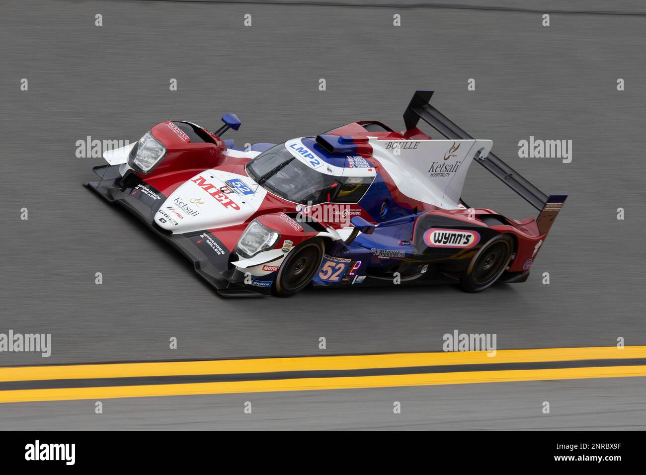 DAYTONA, FL - JANUARY 23: The #52 PR1 Mathiasen Motorsports ORECA LMP2 ...