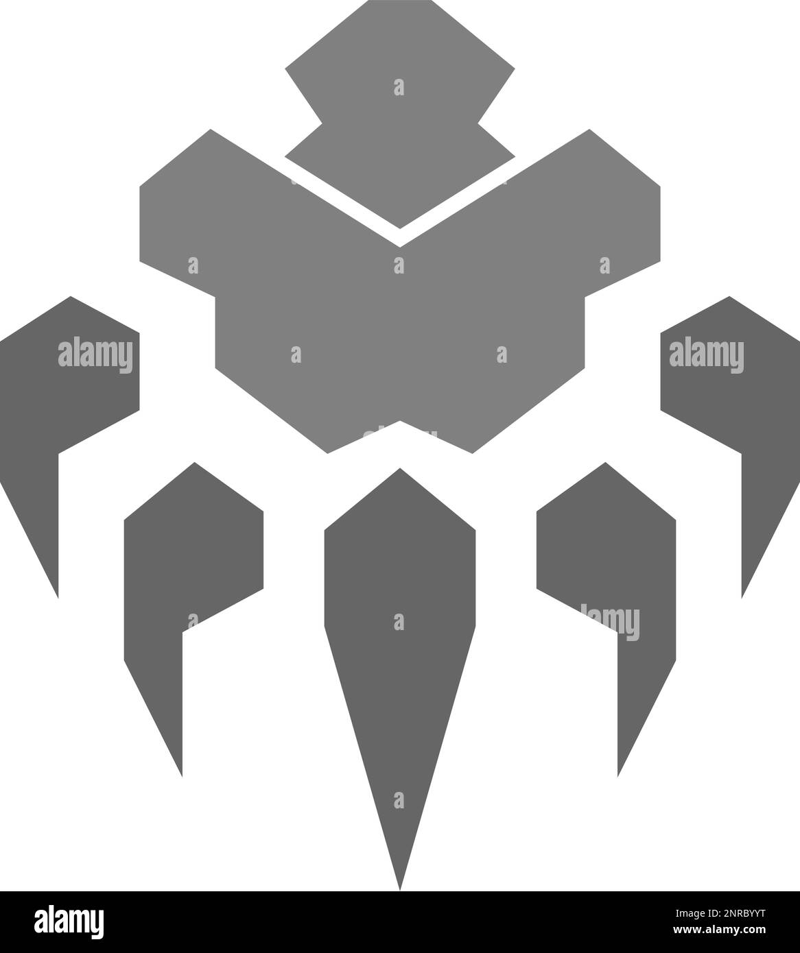 Claw icon logo design illustration Stock Vector Image & Art - Alamy