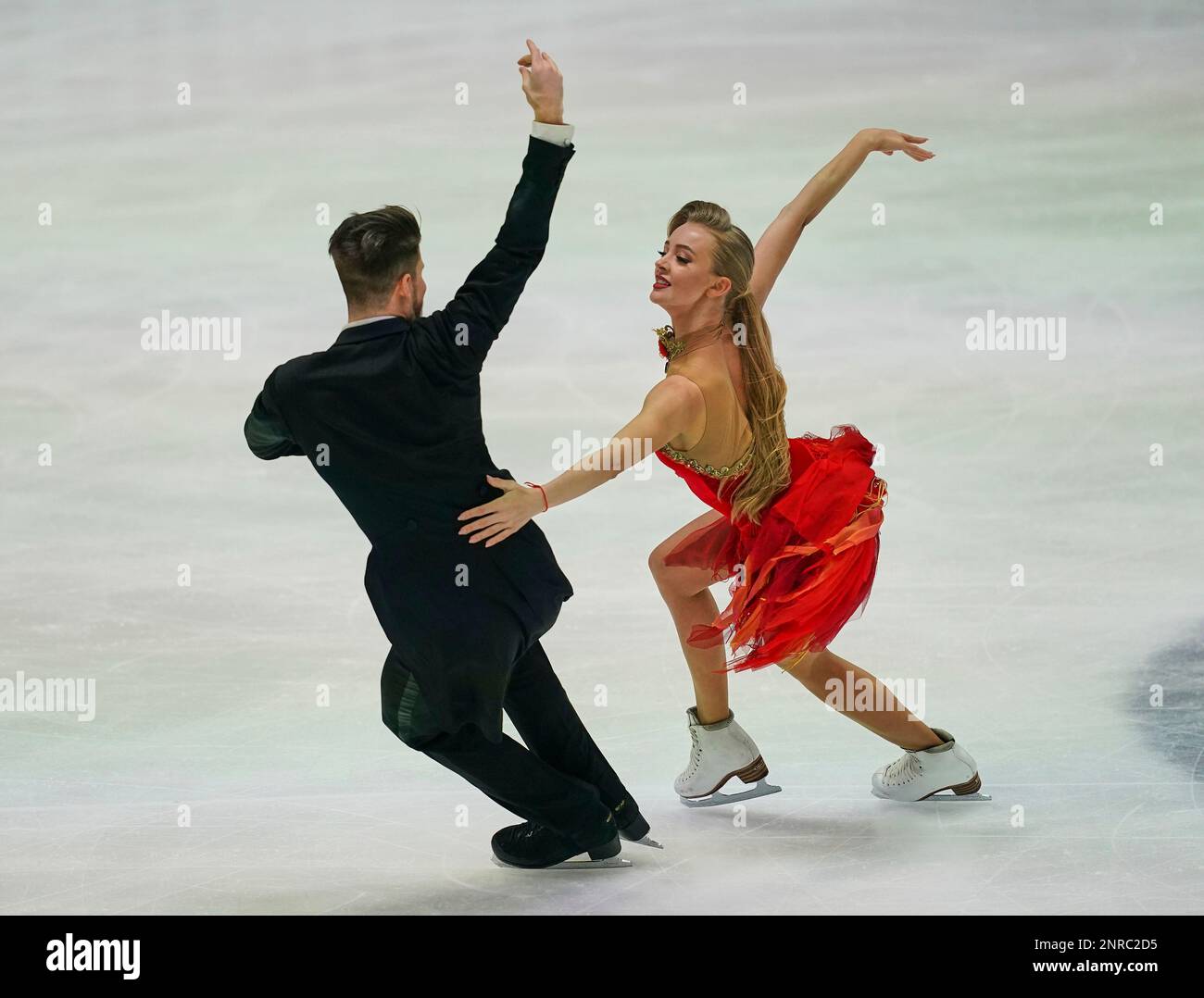 January 23, 2020: Alexandra Stepanova and Ivan Bukin of Russia during ...