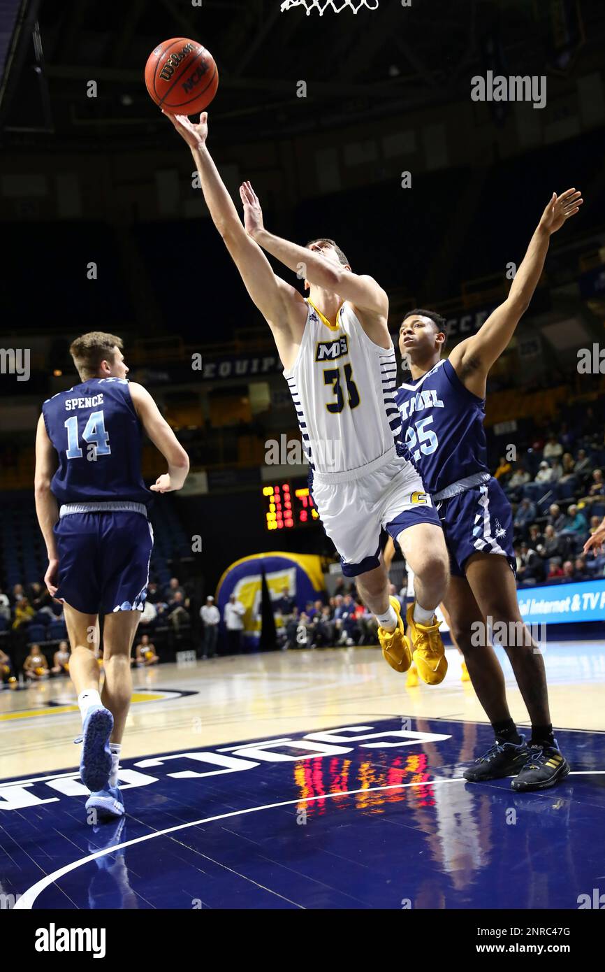 CHATTANOOGA, TN - JANUARY 22: Chattanooga Mocs forward Stefan Kenic (33 ...