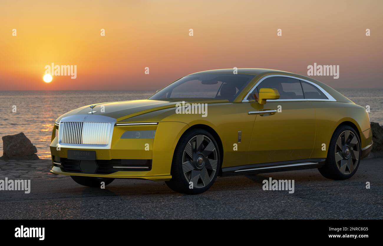 Rolls-Royce Spectre. The first all-electric model in the brand's ...