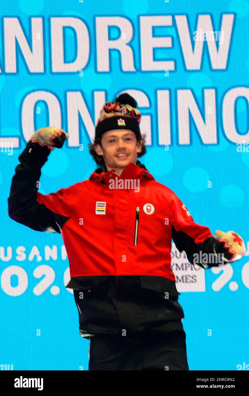 January 21, 2020, Lausanne, Switzerland: Andrew Longino of Canada ...