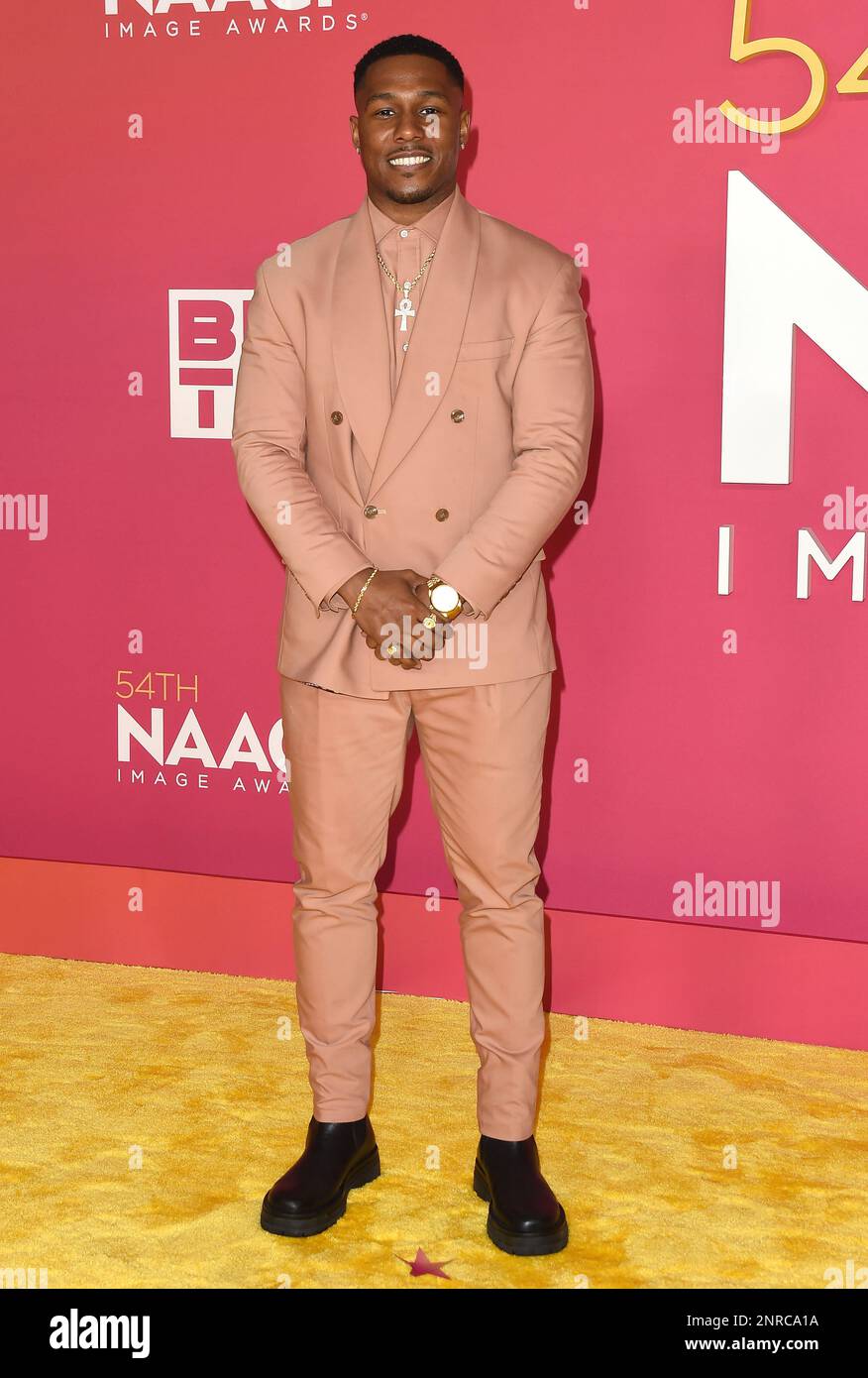 Mike Merrill arriving to the 54th NAACP Image Awards held at the ...