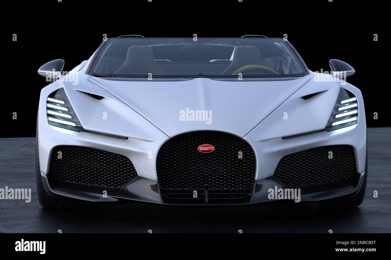 BUGATTI W16 MISTRAL – The ultimate Roadster Stock Photo - Alamy