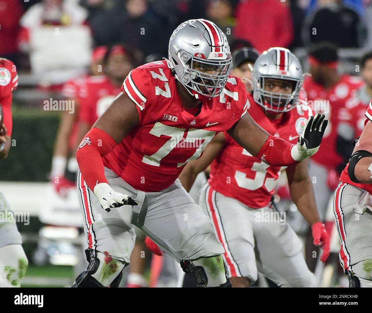 (FILE PHOTOS).former Ohio State buckeye offensive tackle (77) Paris ...