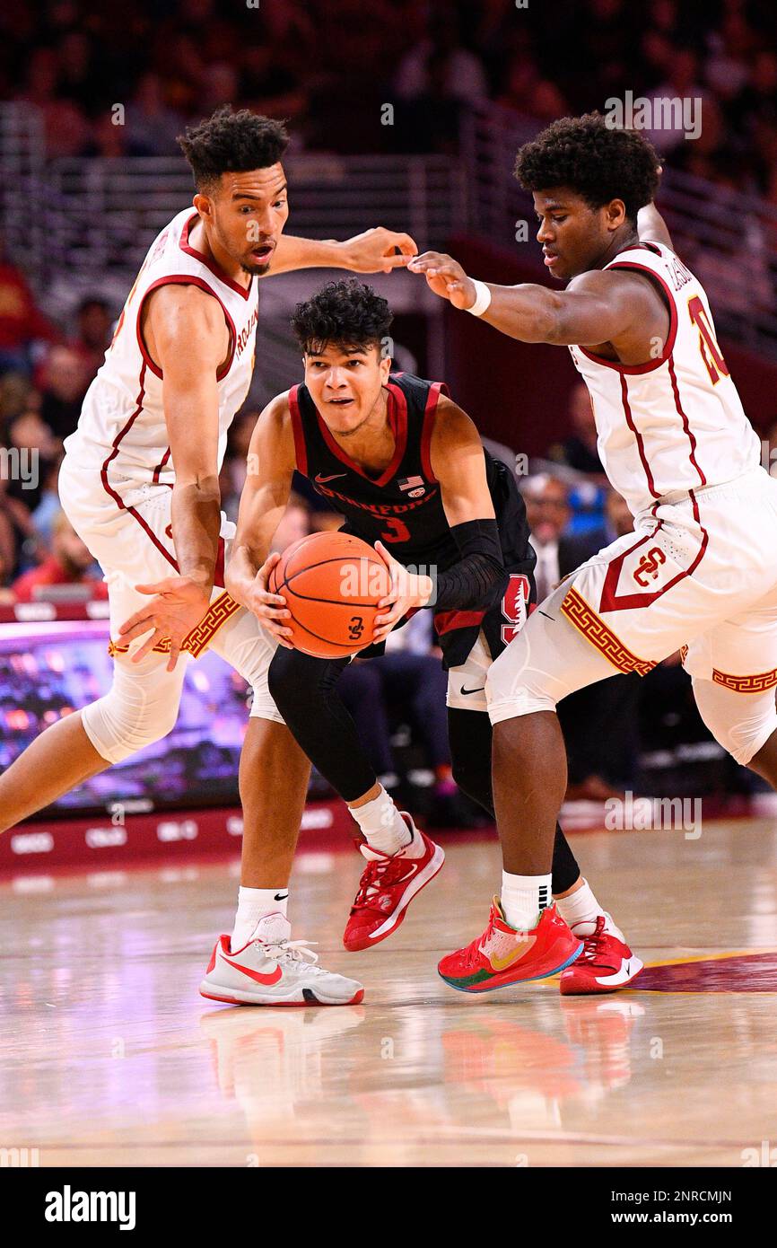 LOS ANGELES, CA - JANUARY 18: Stanford Cardinal guard Tyrell Terry (3 ...