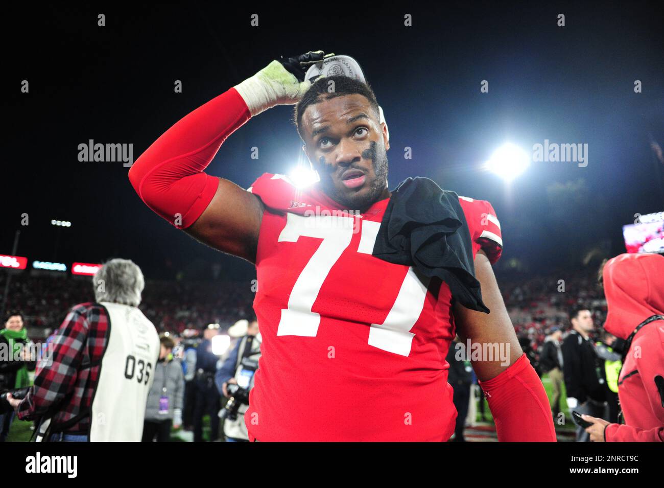 (FILE PHOTOS).former Ohio State buckeye offensive tackle (77) Paris ...