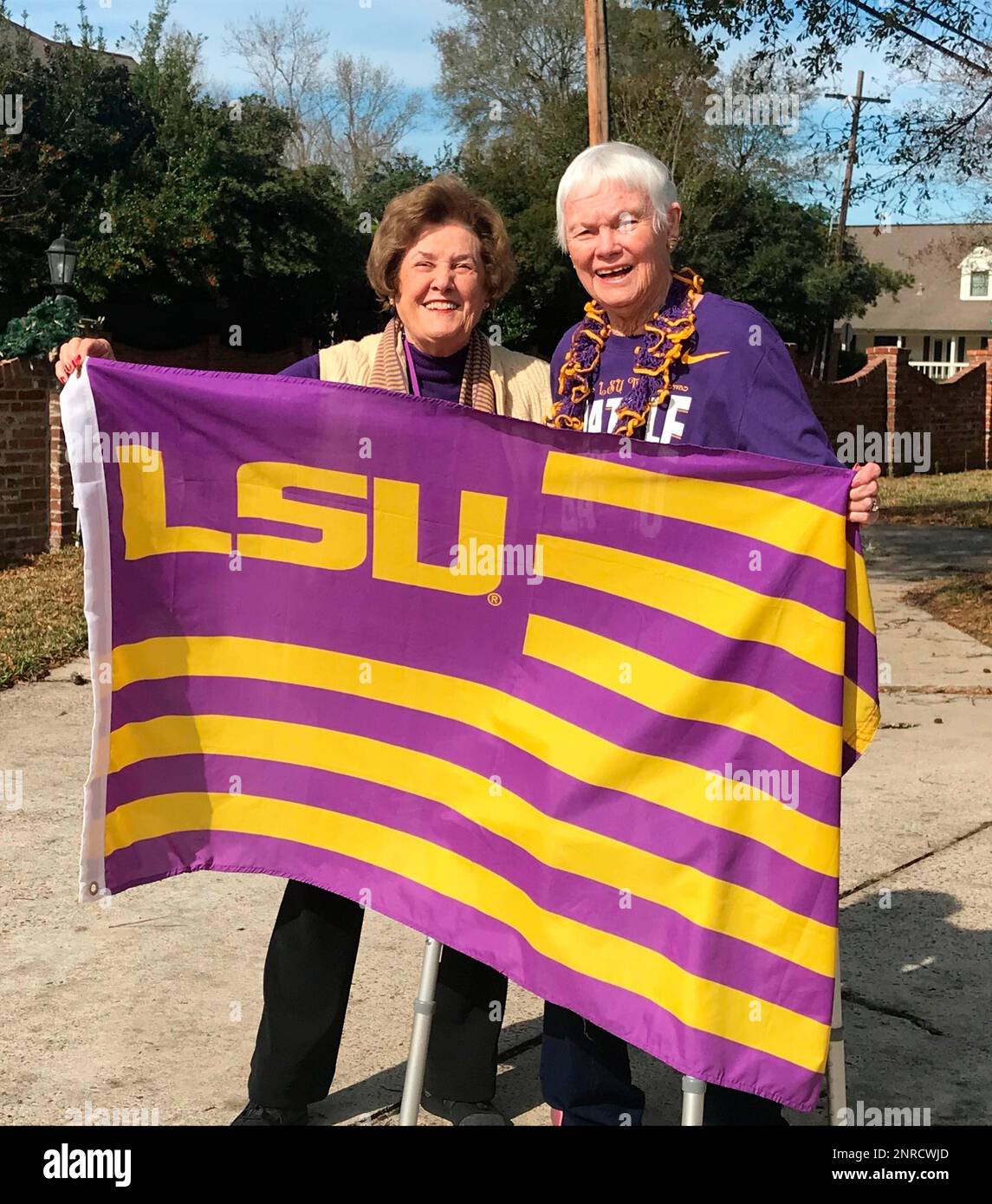 In this recent photo, lifelong friends Cissie McLeod and Angel Wright ...