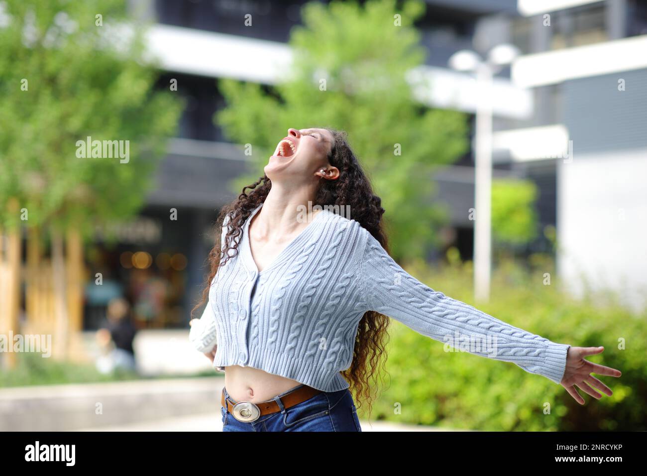 Attitude arms hi-res stock photography and images - Alamy