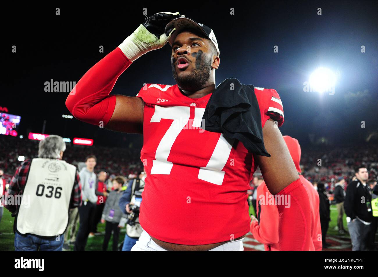 (FILE PHOTOS).former Ohio State buckeye offensive tackle (77) Paris ...