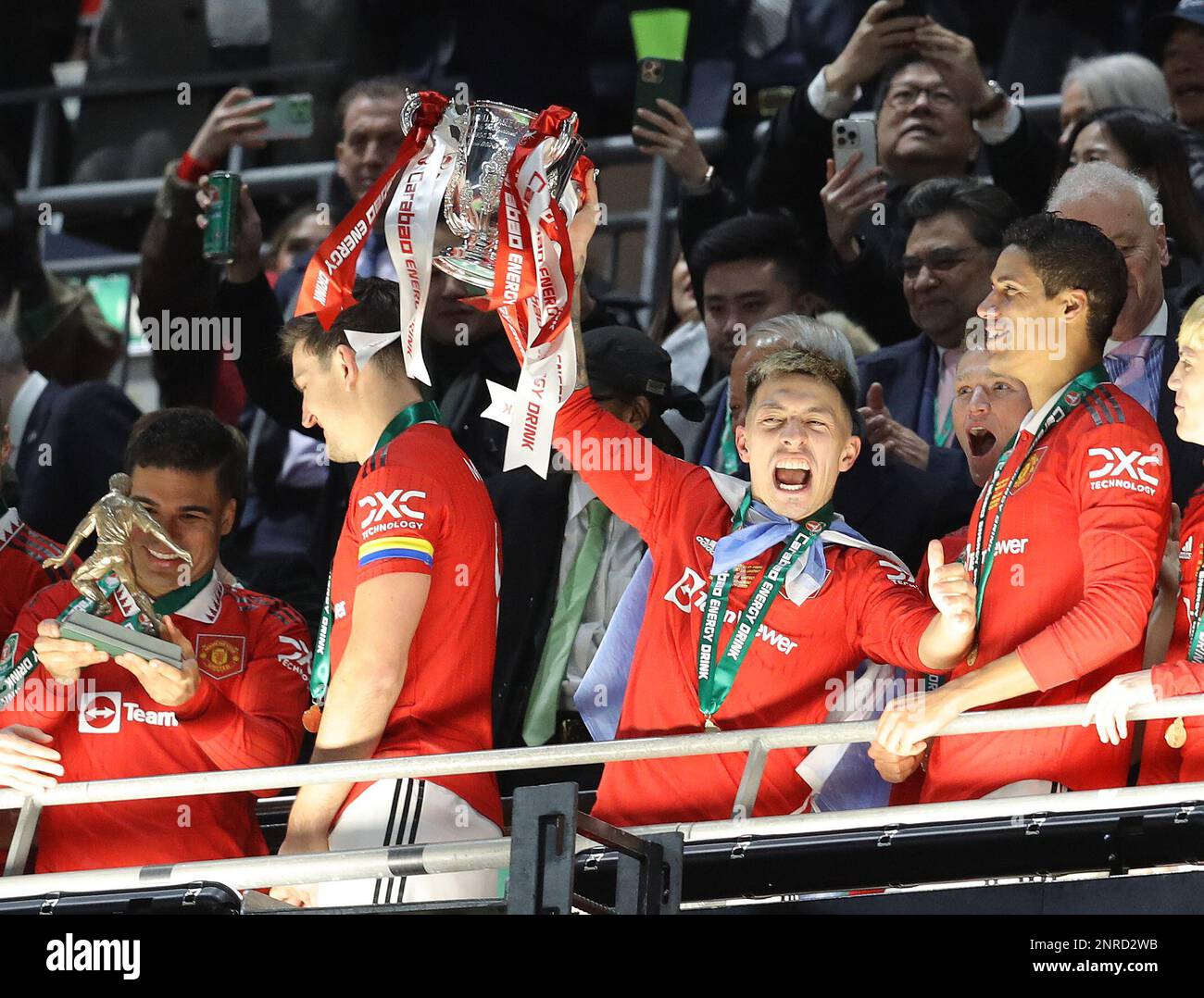 Carabao cup trophy 2023 hi-res stock photography and images - Alamy