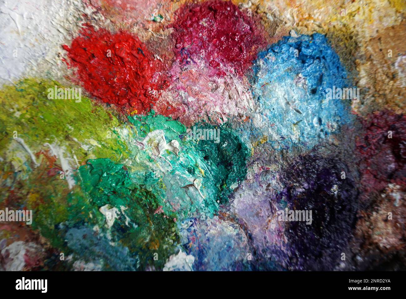 brush stroke , painting Abstract oil color Background Stock Photo - Alamy