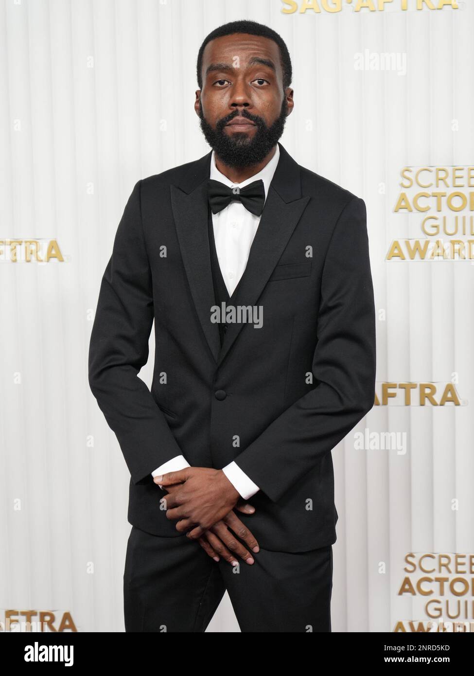 Los Angeles, USA. 26th Feb, 2023. Corey Hendrix arrives at the 29th Annual Screen Actors Guild ...