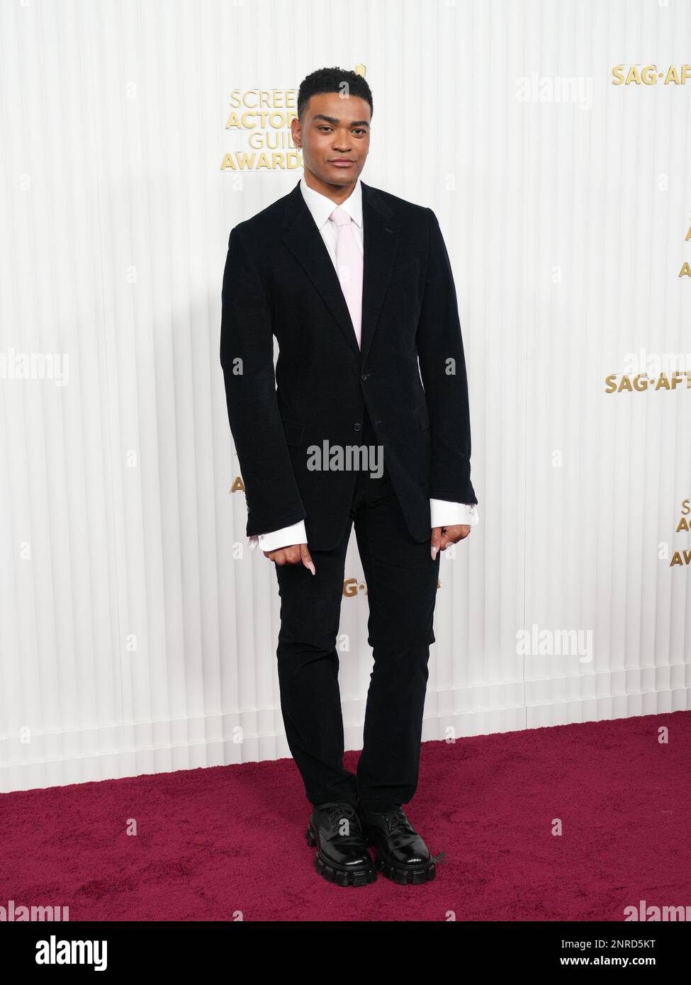 Los Angeles, USA. 26th Feb, 2023. Owen Thiele arrives at the 29th ...