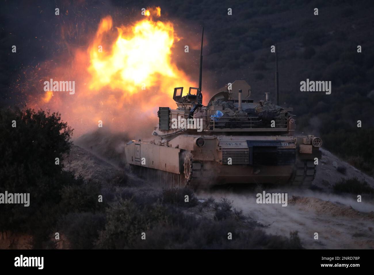 A M1 Abrams Main Battle Tank in 1st Battalion, 18th Infantry Regiment ...